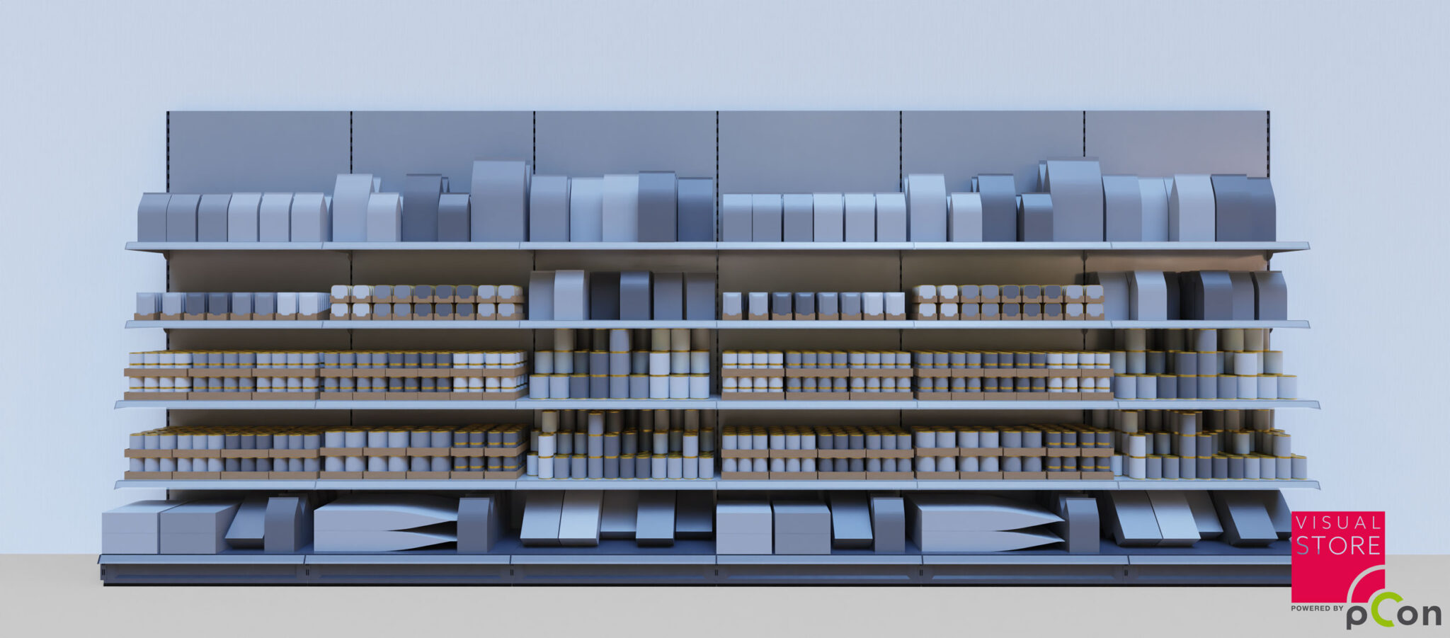 Regalkonfigurator - visual-STORE Planungsprogramm